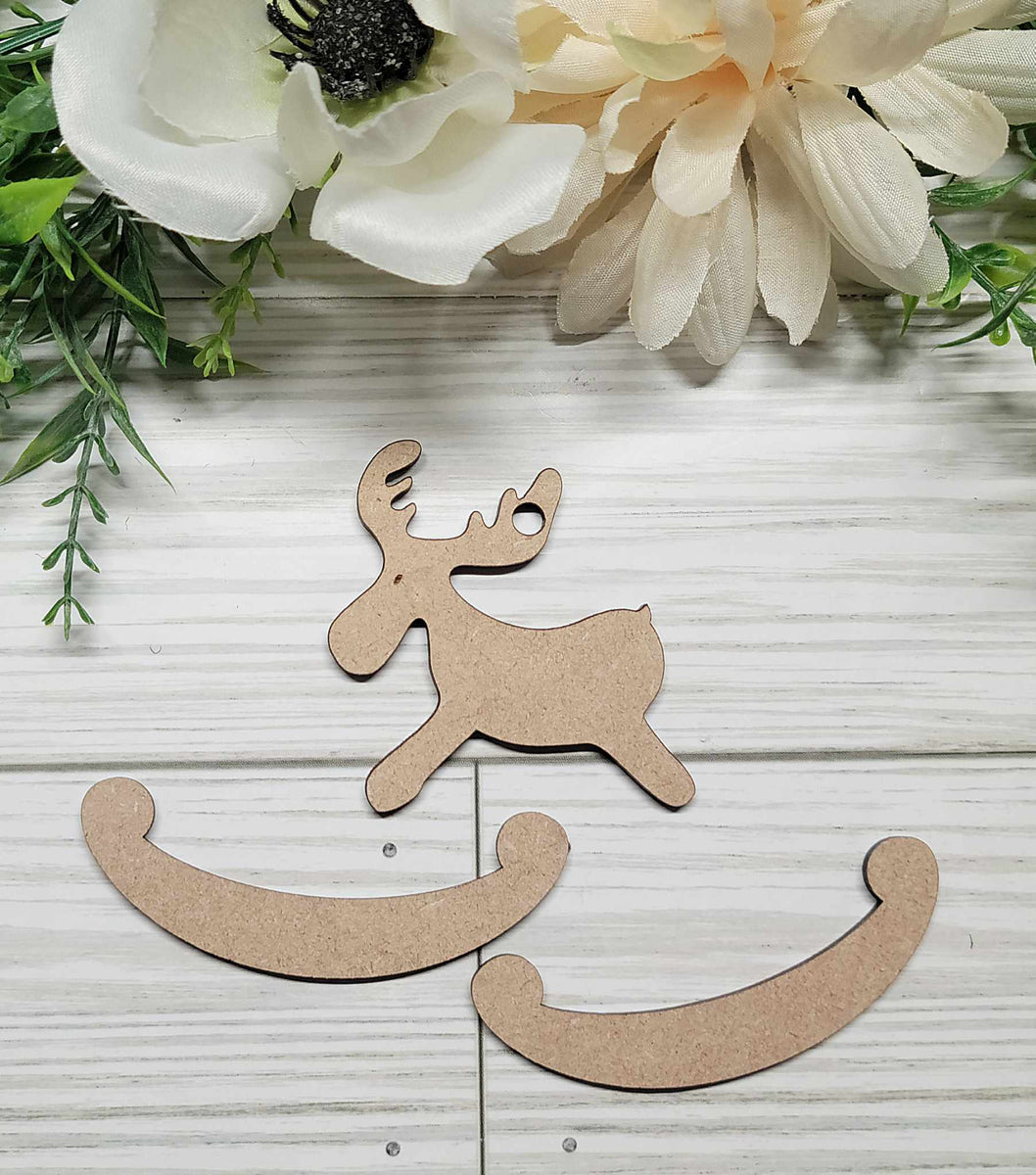 Rocking Rudolph Craft Kits – CraftingShapes