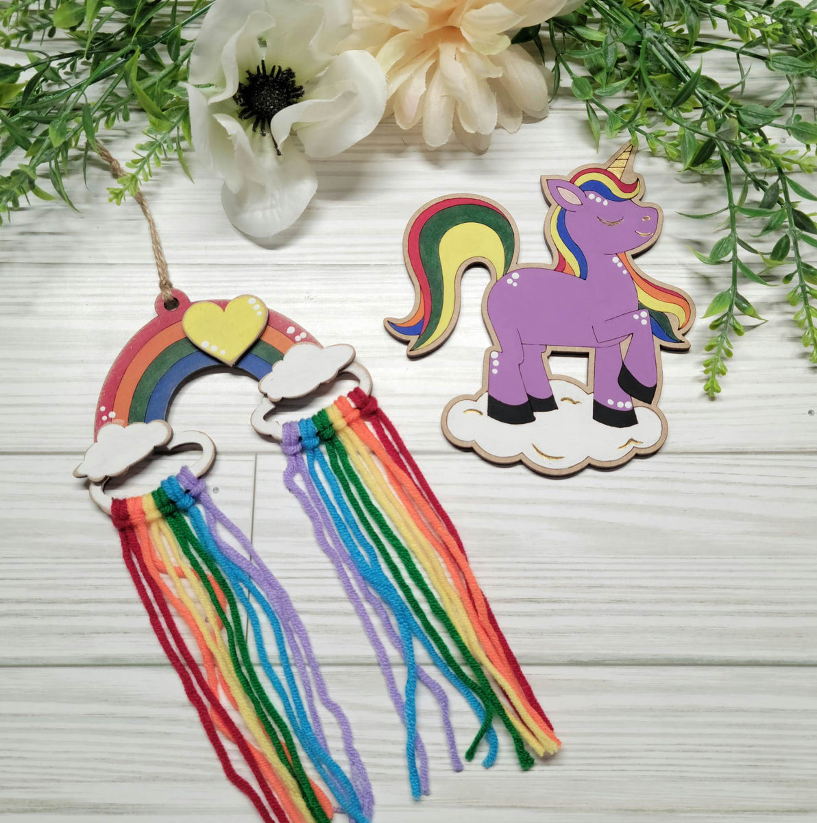 Rainbow and Unicorn Craft Kit – CraftingShapes