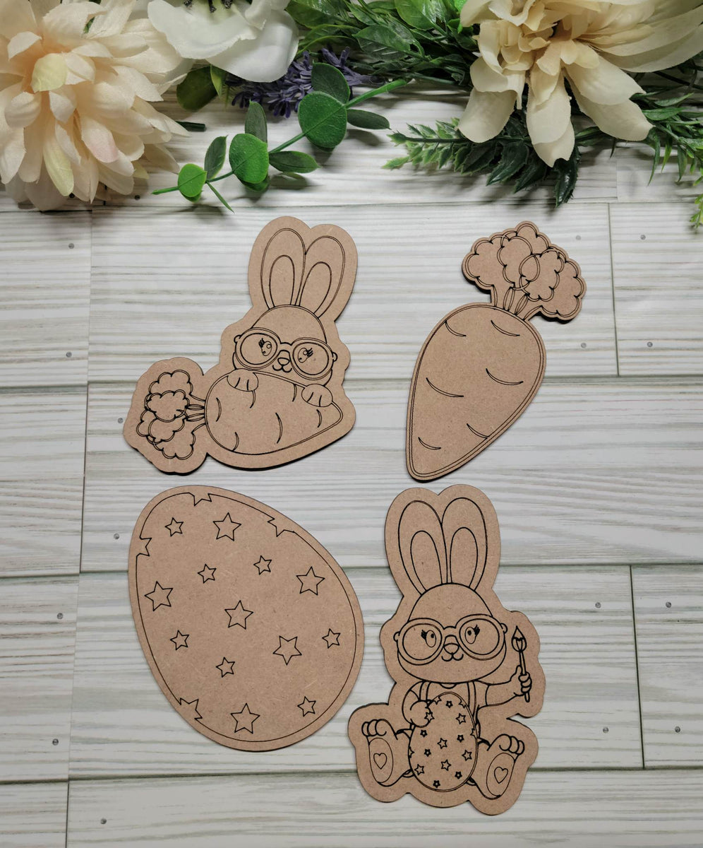 Easter Bunny Spring Craft Kit – CraftingShapes