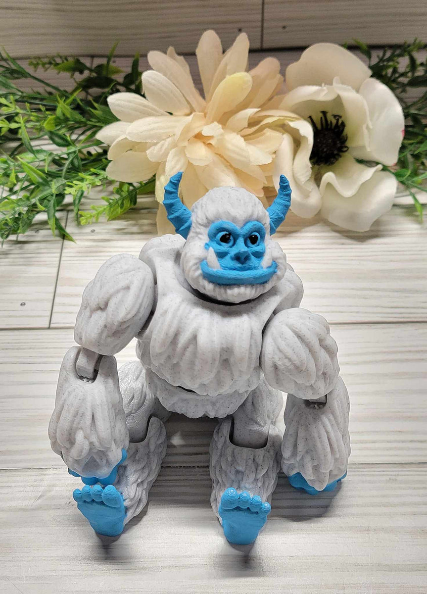 Articulated Yeti Fidget Toy – CraftingShapes