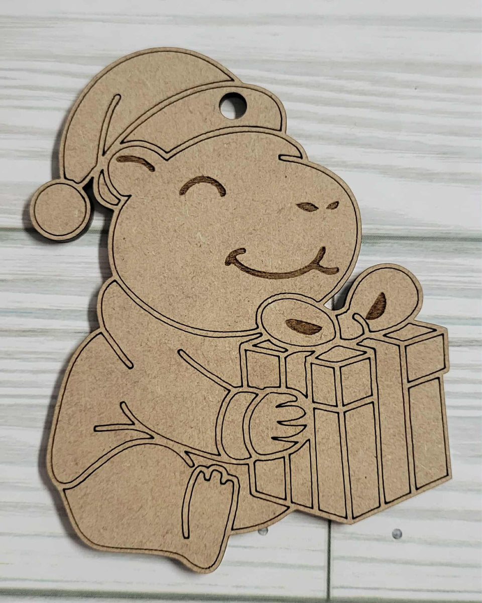 Capybara Santa Ornament Craft Kit – CraftingShapes