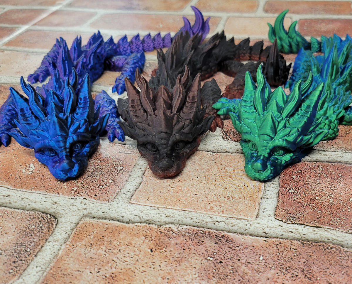 Articulated Baby Felix Dragon – CraftingShapes