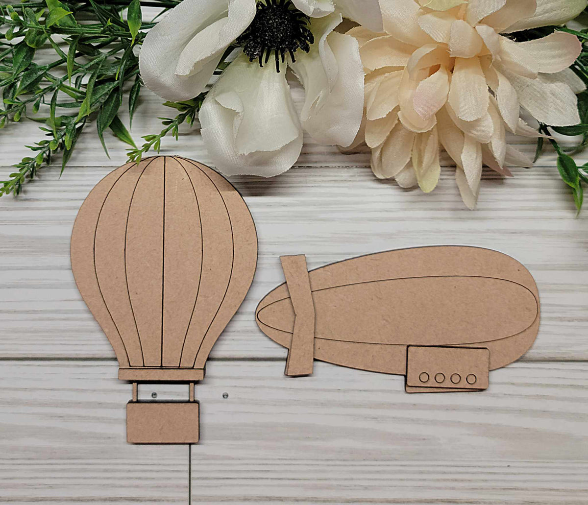 Hot Air Balloon and Blimp Craft Kit – CraftingShapes