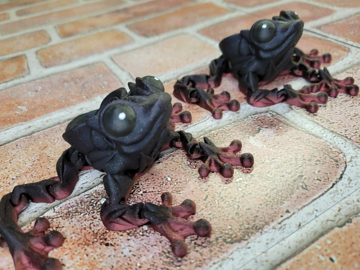 Articulated Rose Frog Fidget Toy – CraftingShapes