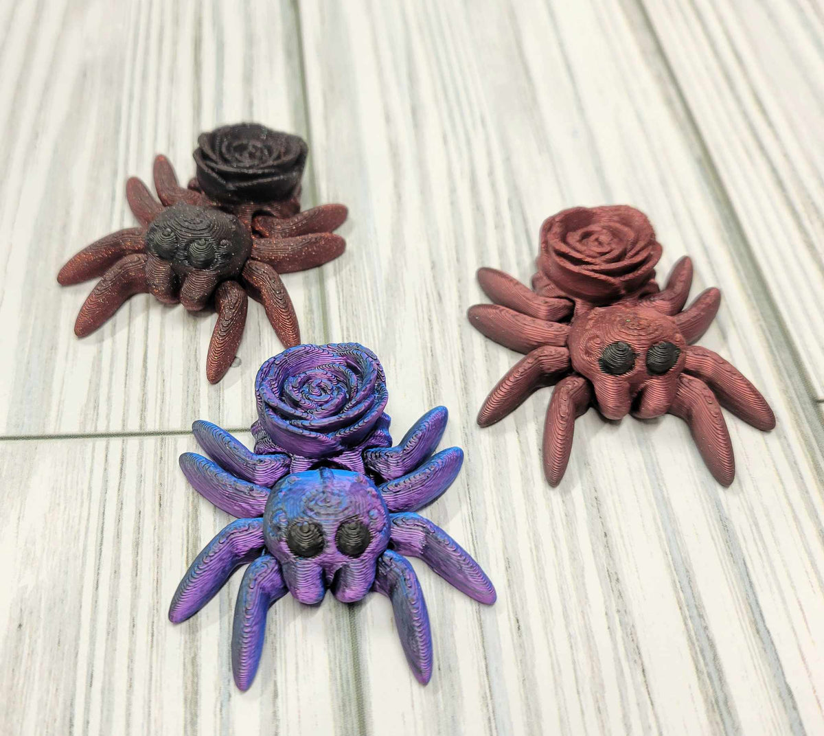 Articulated Tiny Spider Fidget Toys – CraftingShapes