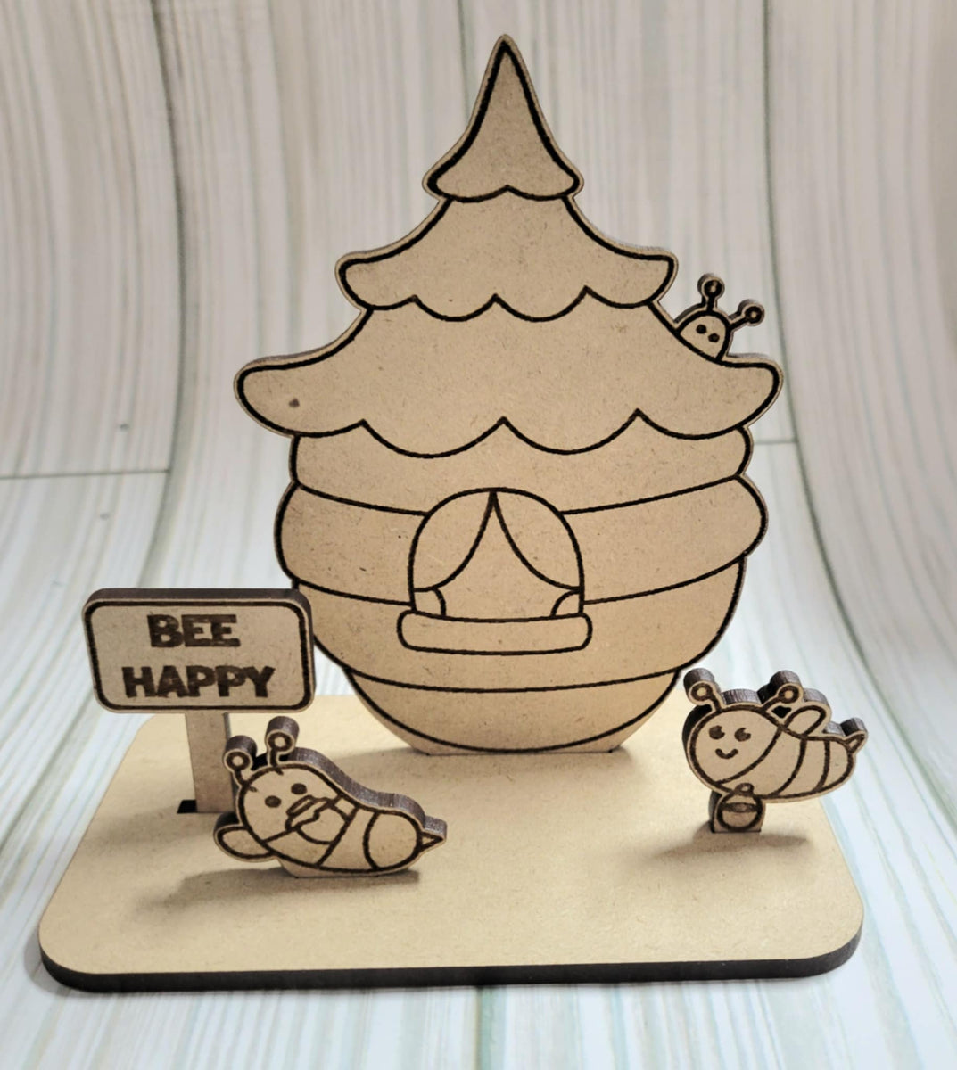 Sweet Bee Hive Craft Kit – CraftingShapes