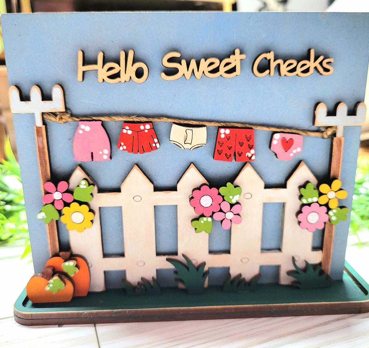 Sweet Cheeks Clothes Line Craft Kit – CraftingShapes