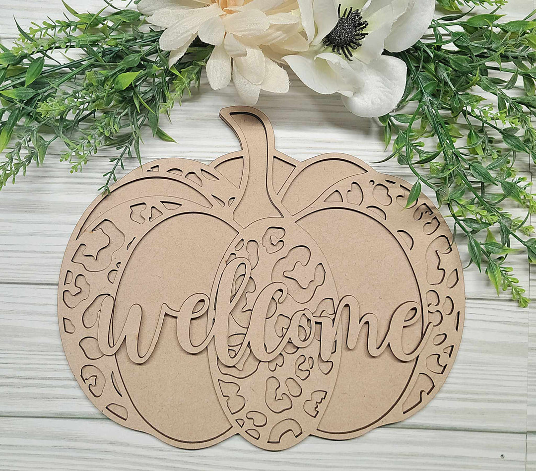 Pumpkin Welcome Sign – CraftingShapes