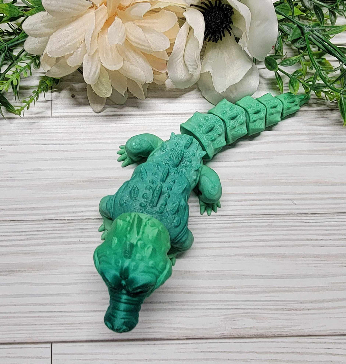 Articulated Crocodile Fidget Toy – CraftingShapes