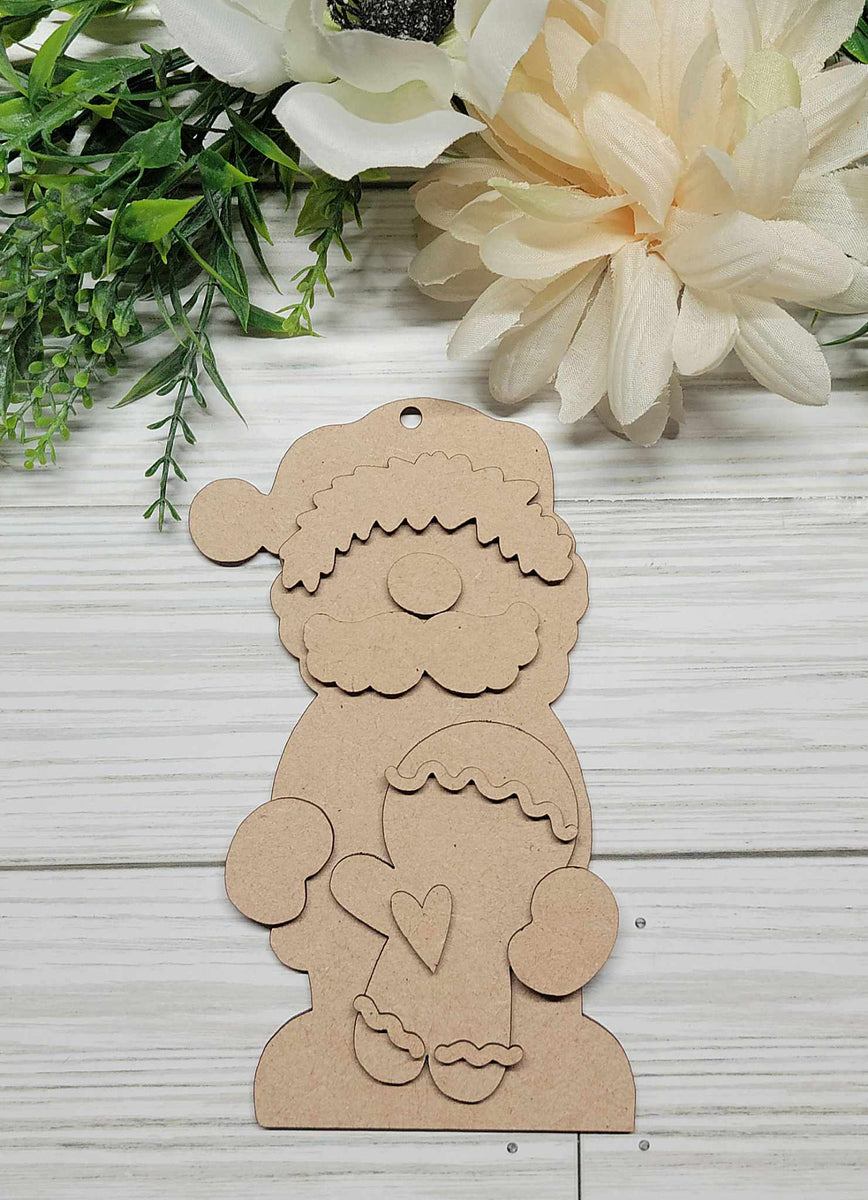 Santa and Gingerbread Man Craft Kits – CraftingShapes
