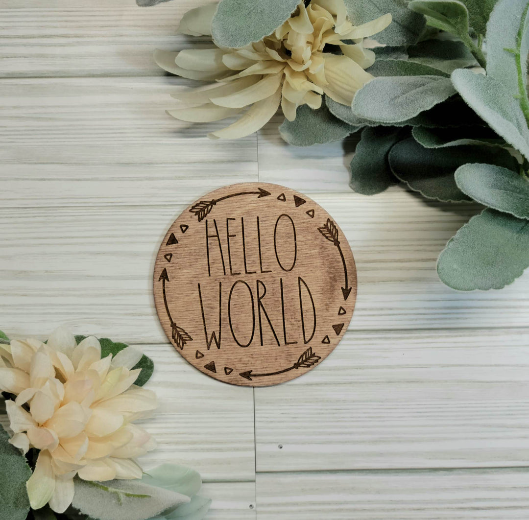 Wooden Milestone Monthly Marker Arrow Set – CraftingShapes