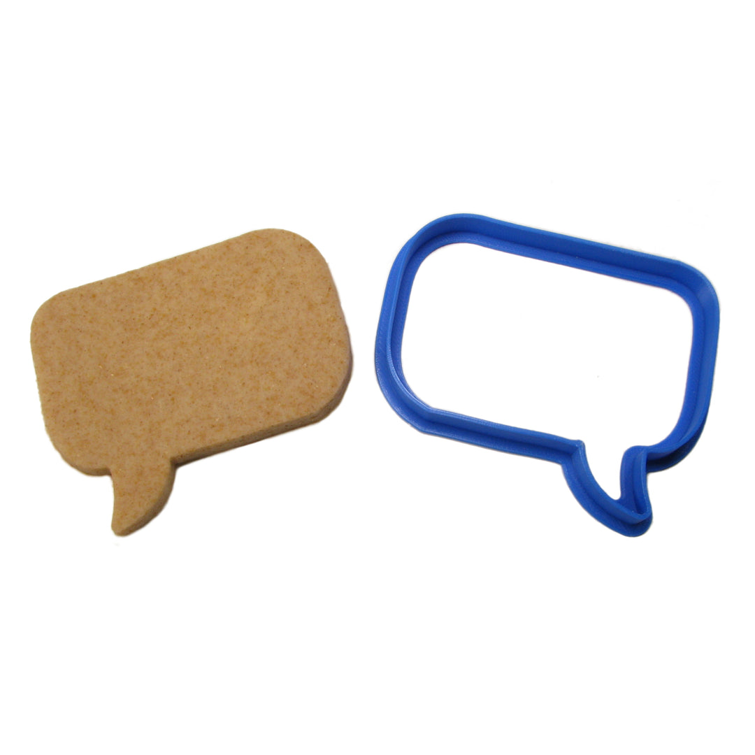 Chat Bubble Cookie Cutter – CraftingShapes