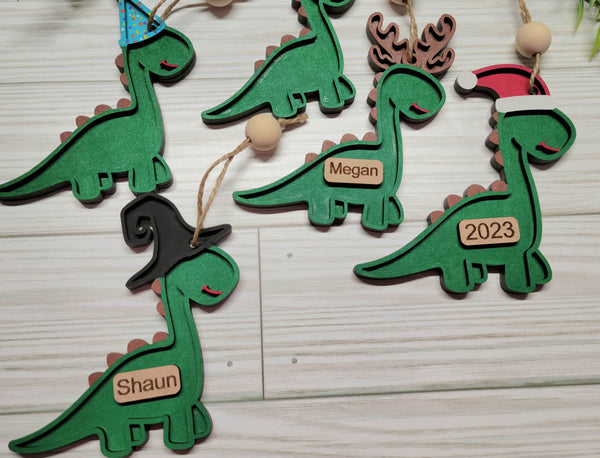 Dinosaur Tag Wood Craft Kit – CraftingShapes