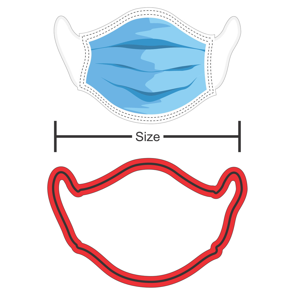 Face Mask Cookie Cutter – CraftingShapes