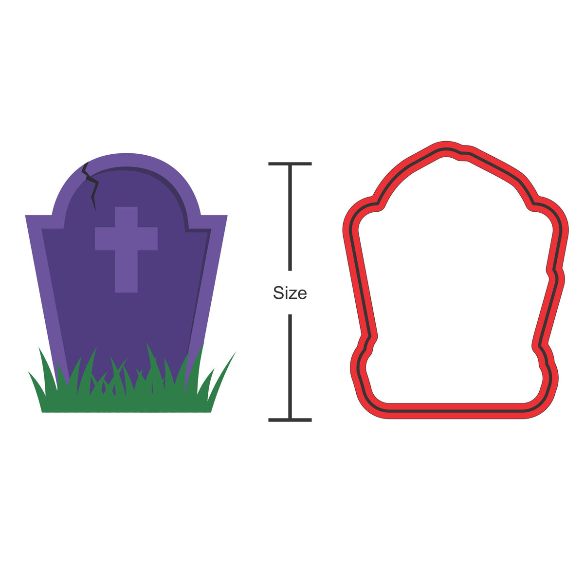 Headstone Cookie Cutter – CraftingShapes
