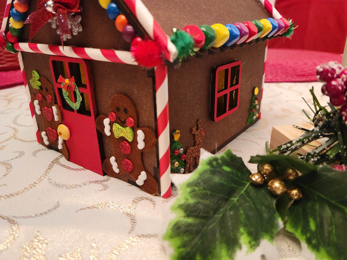 Gingerbread House Kit – CraftingShapes