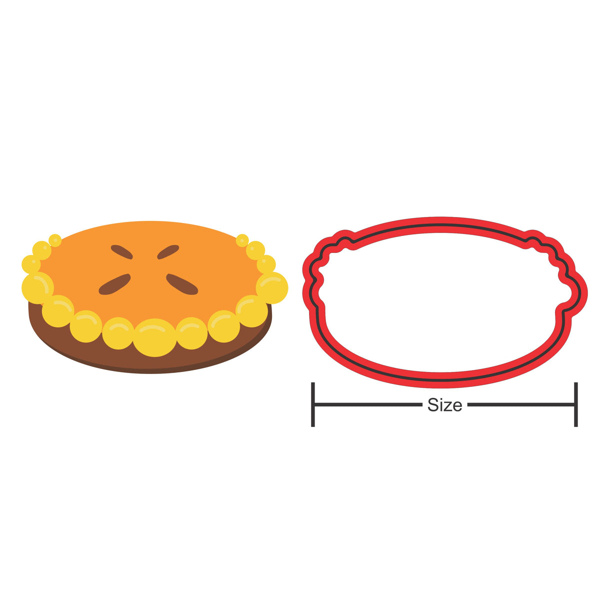 Pie Cookie Cutter – CraftingShapes